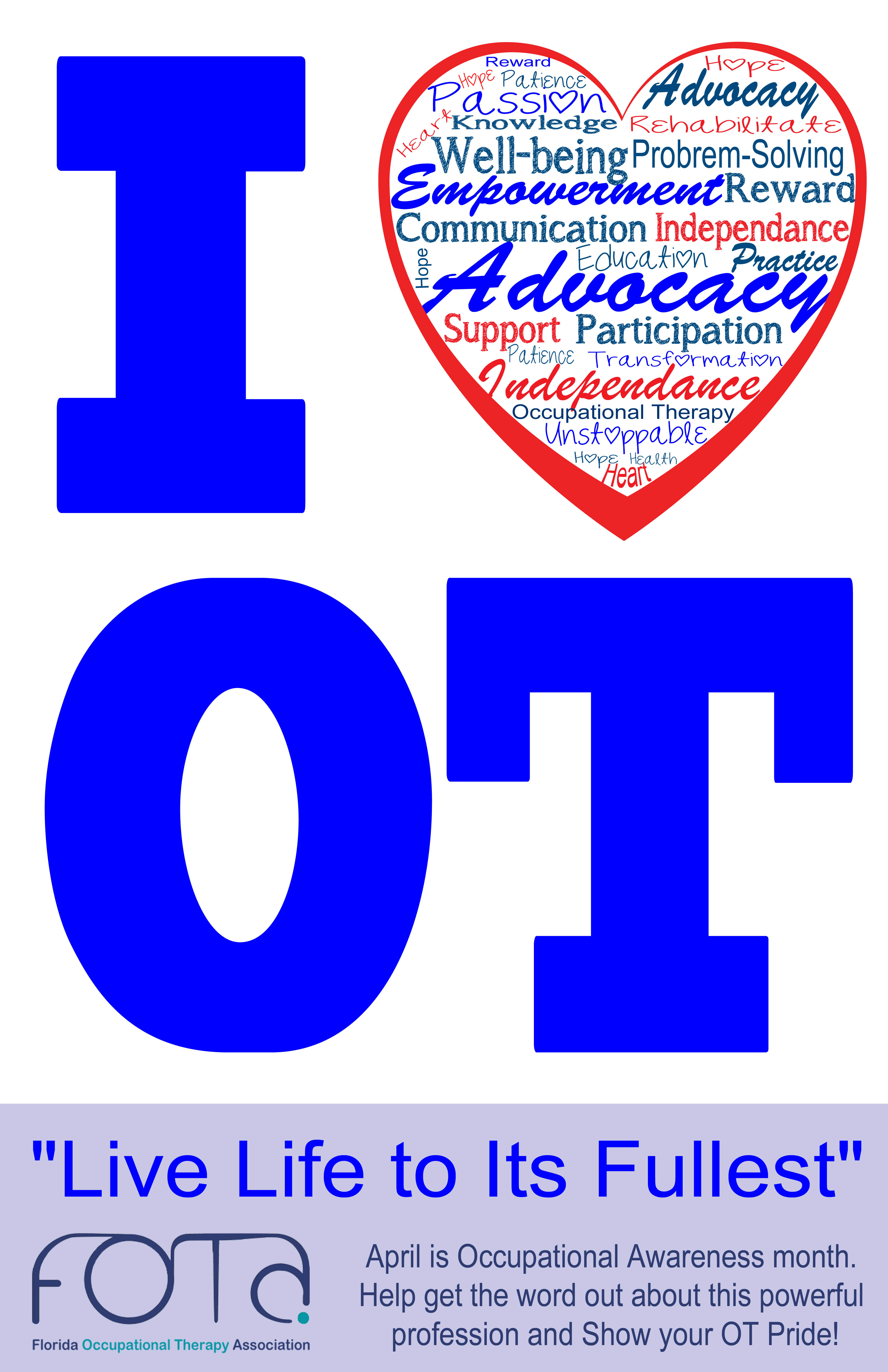 Occupational Therapy Poster Sign